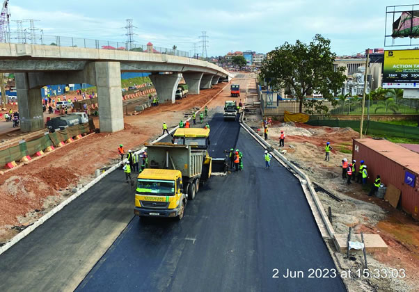 Unra Makes Big Progress On The Kampala Flyover Project - Global Wide ...